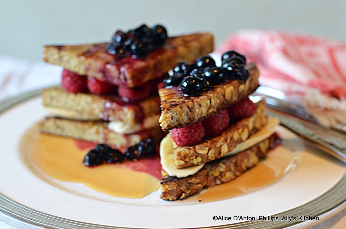 ~healthy fruit french toast~